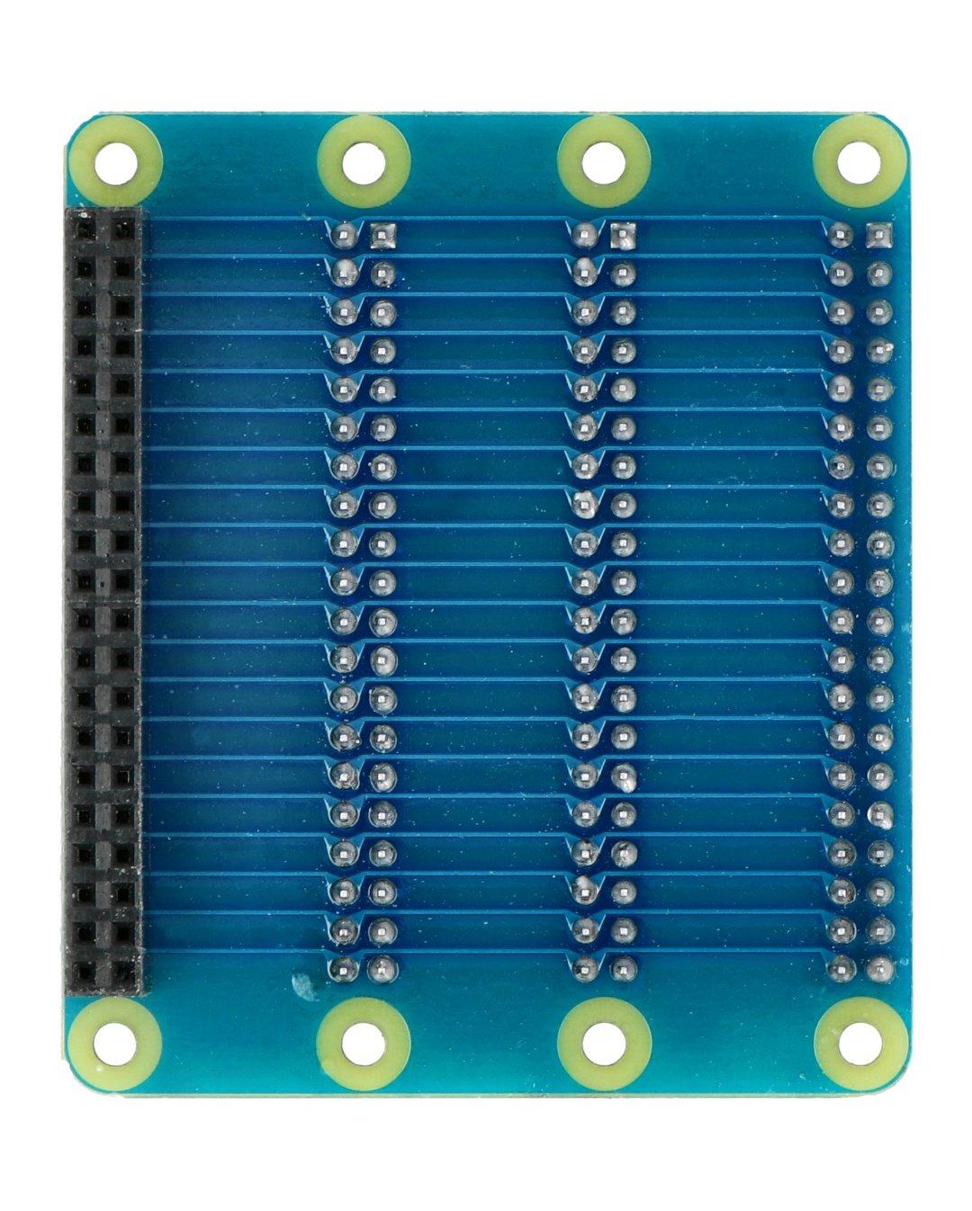 Expander GPIO HAT pinů - štít pro Raspberry Pi 4/3/2 / B + - modrý ...