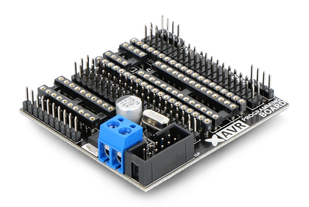 Programovací stojan AVR Programming Board Botland - obchod s robotikou
