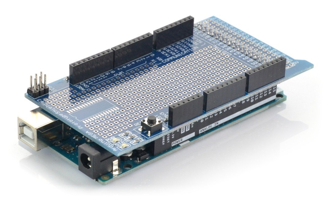 Proto Shield v3.0 pro desku Arduino Mega Proto + Botland - obchod s ...