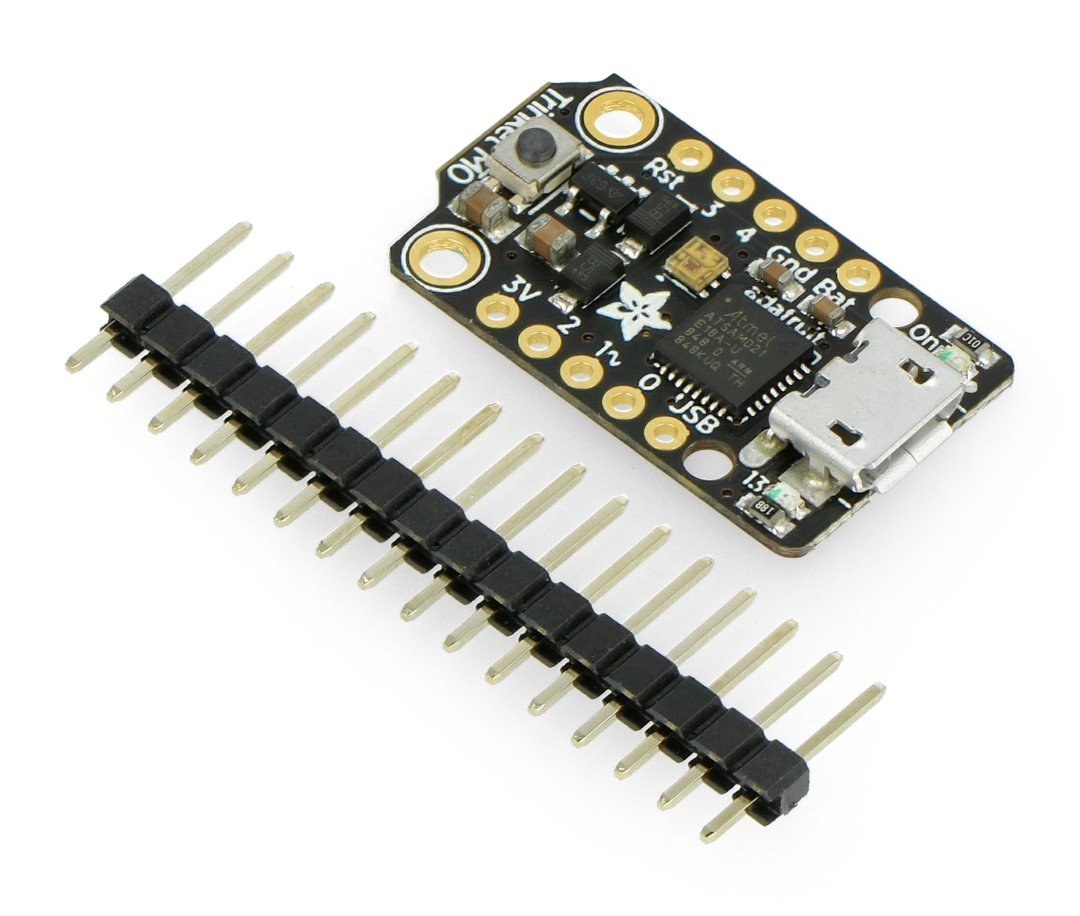 Trinket M0 - Mikrokontrolér - CircuitPython a Arduino IDE - Adafruit 3500 Botland - obchod s ...